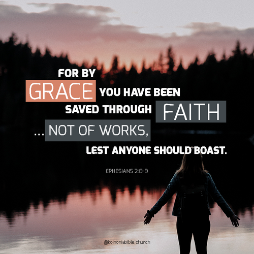 We are created for good works. – The Peanut Gallery